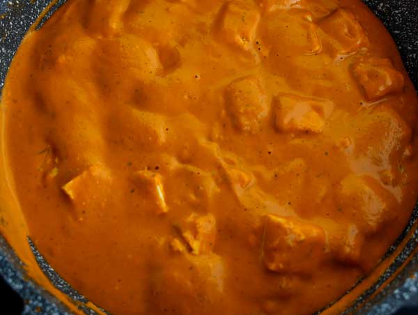 Paneer Lababdar without Onion and Garlic
