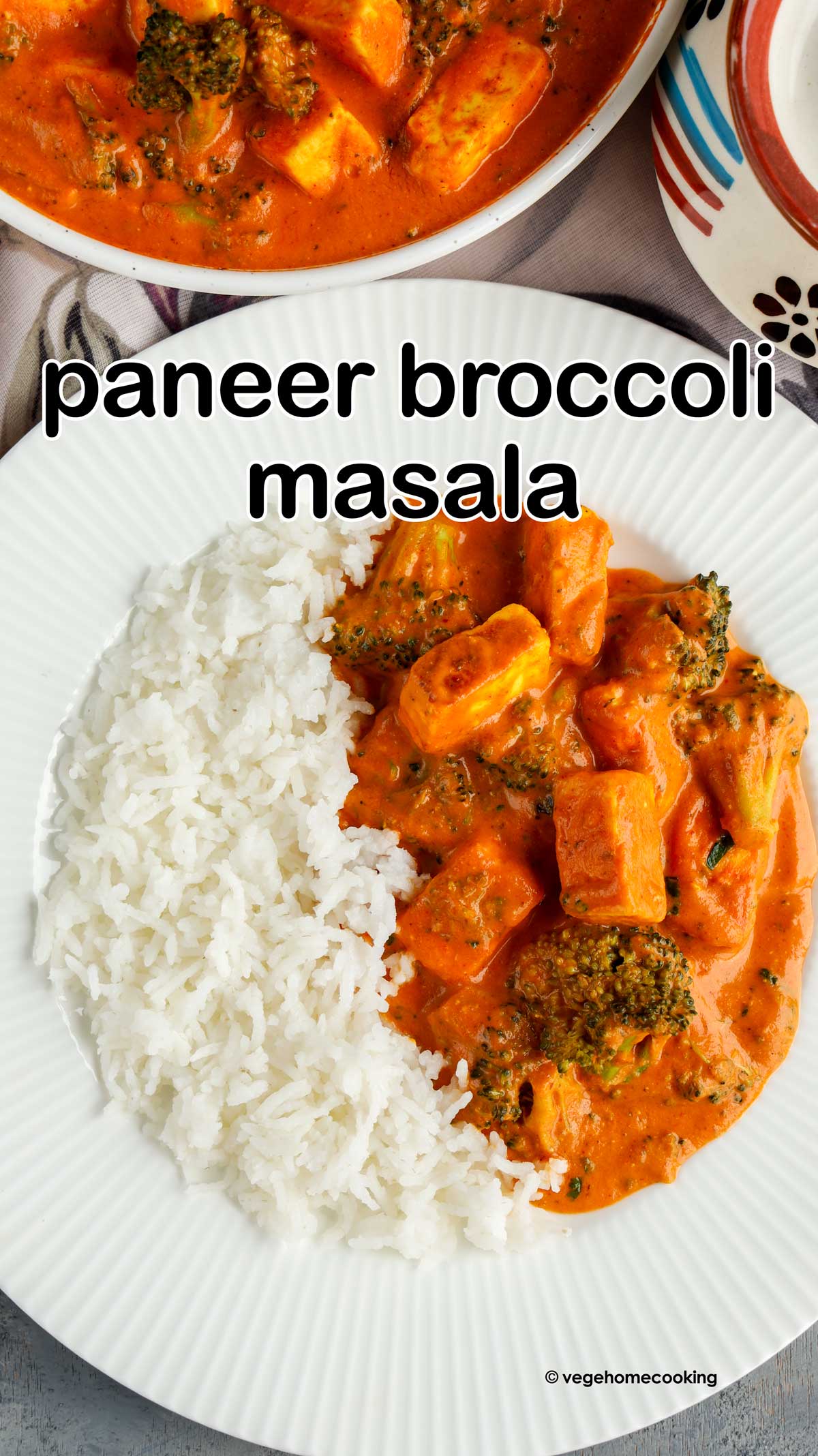 Paneer and Broccoli Masala (No Onion No Garlic) – Vege home cooking