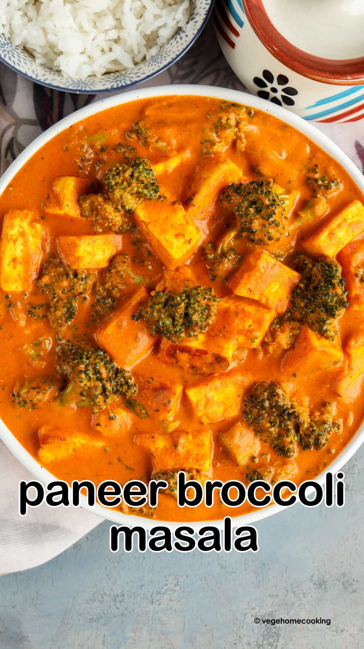 Paneer and Broccoli Masala (No Onion No Garlic) – Vege home cooking