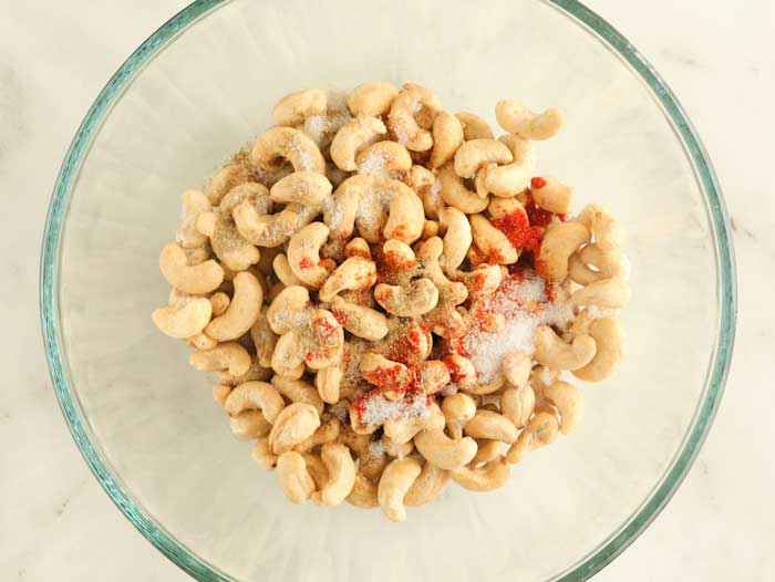 Spicy Roasted Cashews / Masala Kaju