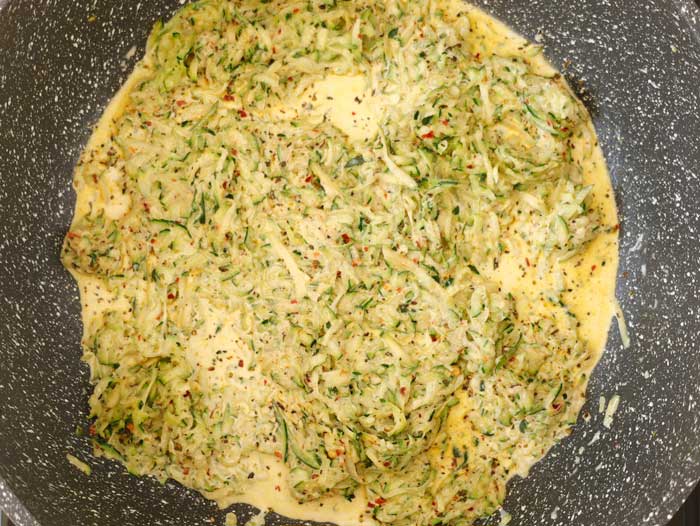 Creamy Zucchini Bow-Tie Pasta