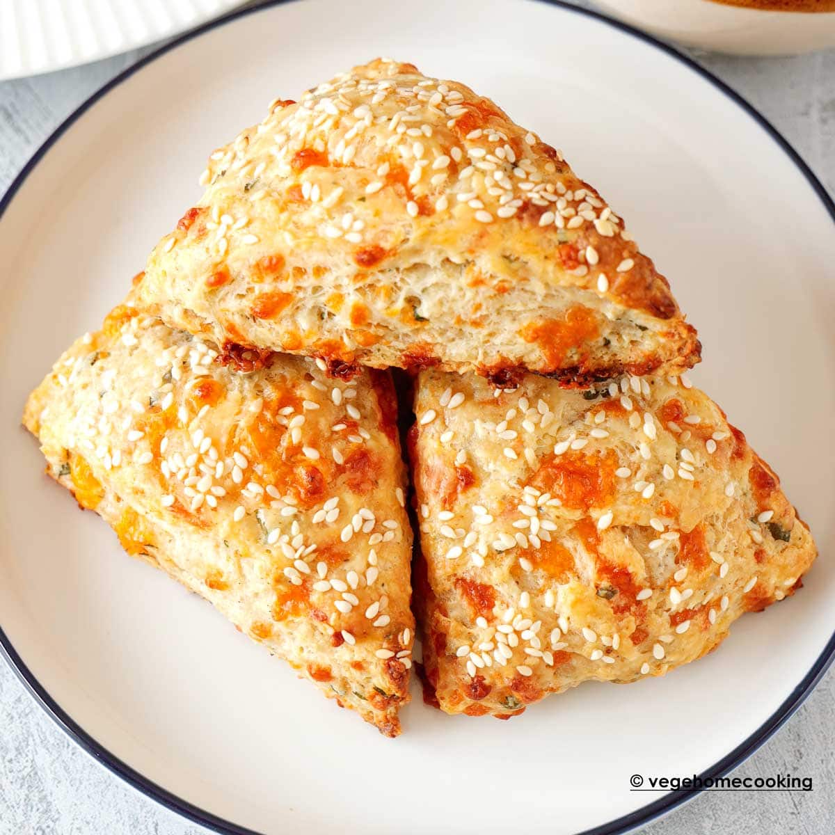 Masala Cheese Scones (Indian-Style)